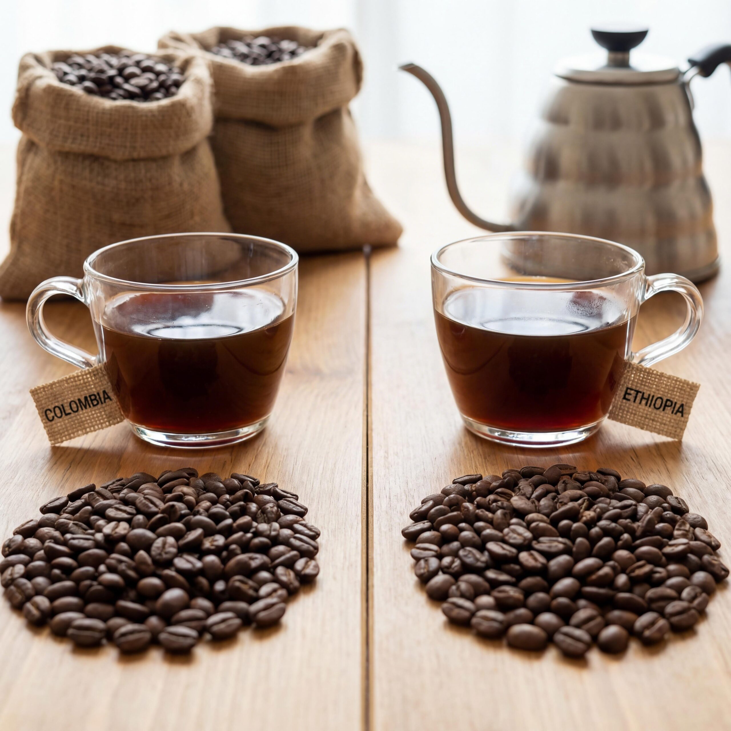 Colombian vs Ethiopian Coffee Beans: Taste Differences Explained for ...